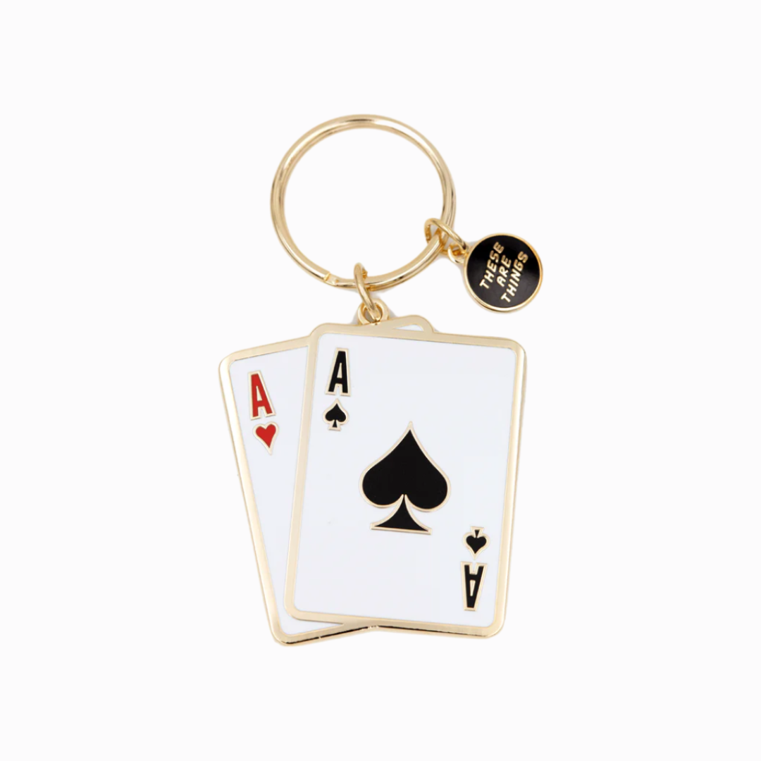 Aces Enamel Keychain – Marist MPorium