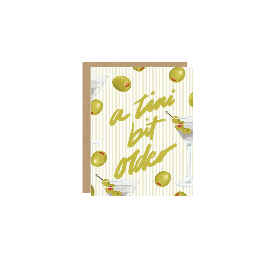 A Tini Bit Older Birthday Card – Marist MPorium