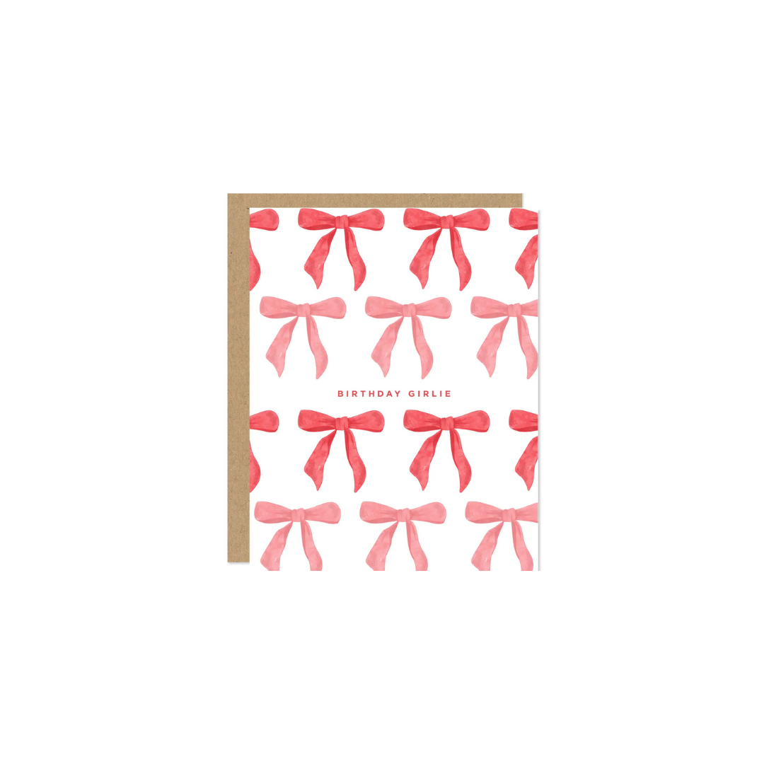 Birthday Girlie Bow Card – Marist MPorium